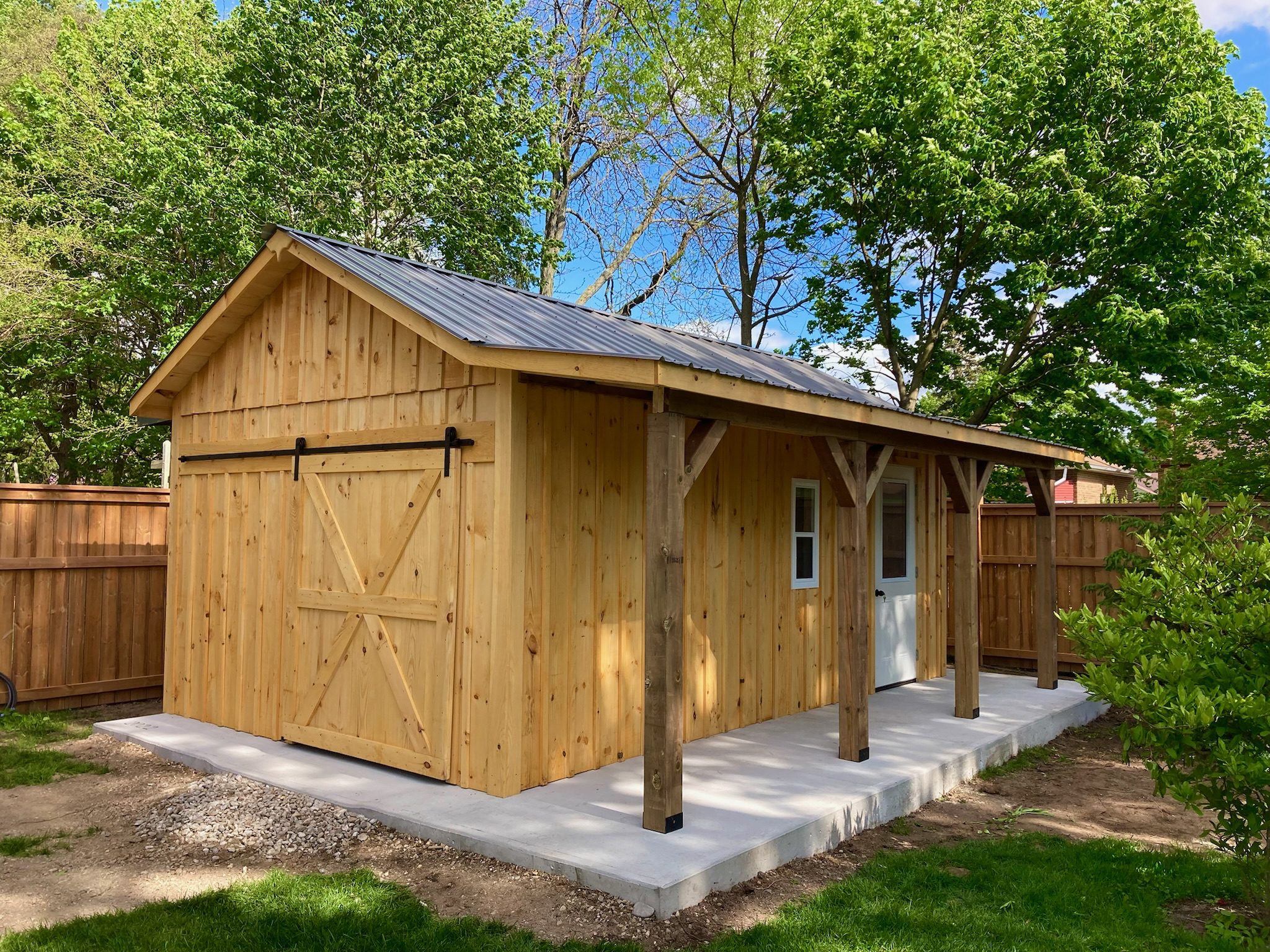 Wood Garden Sheds for Sale | SJ Garden Sheds